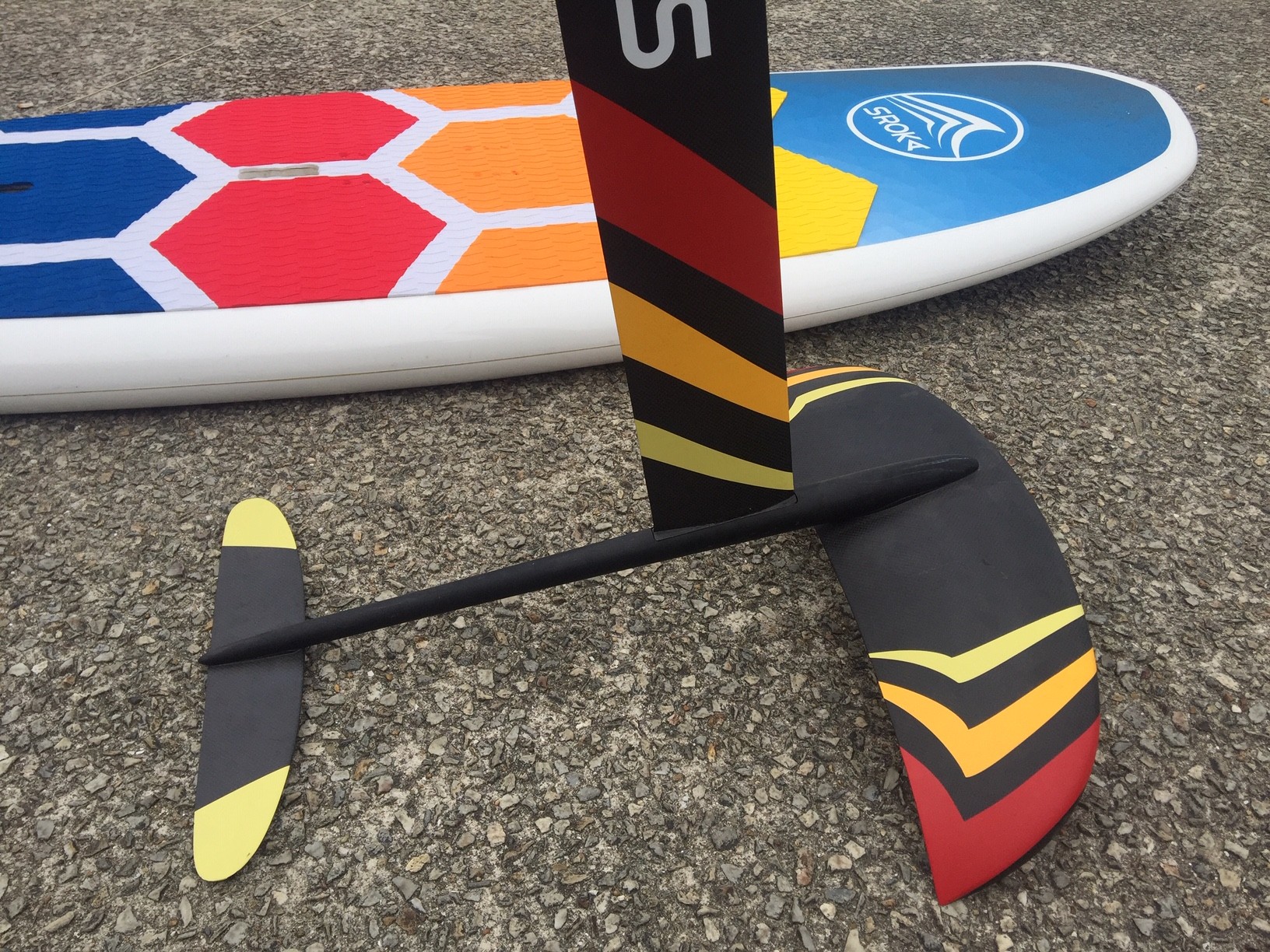 SUP Paddle foil Sroka + foil complet M | Loisirs 3000