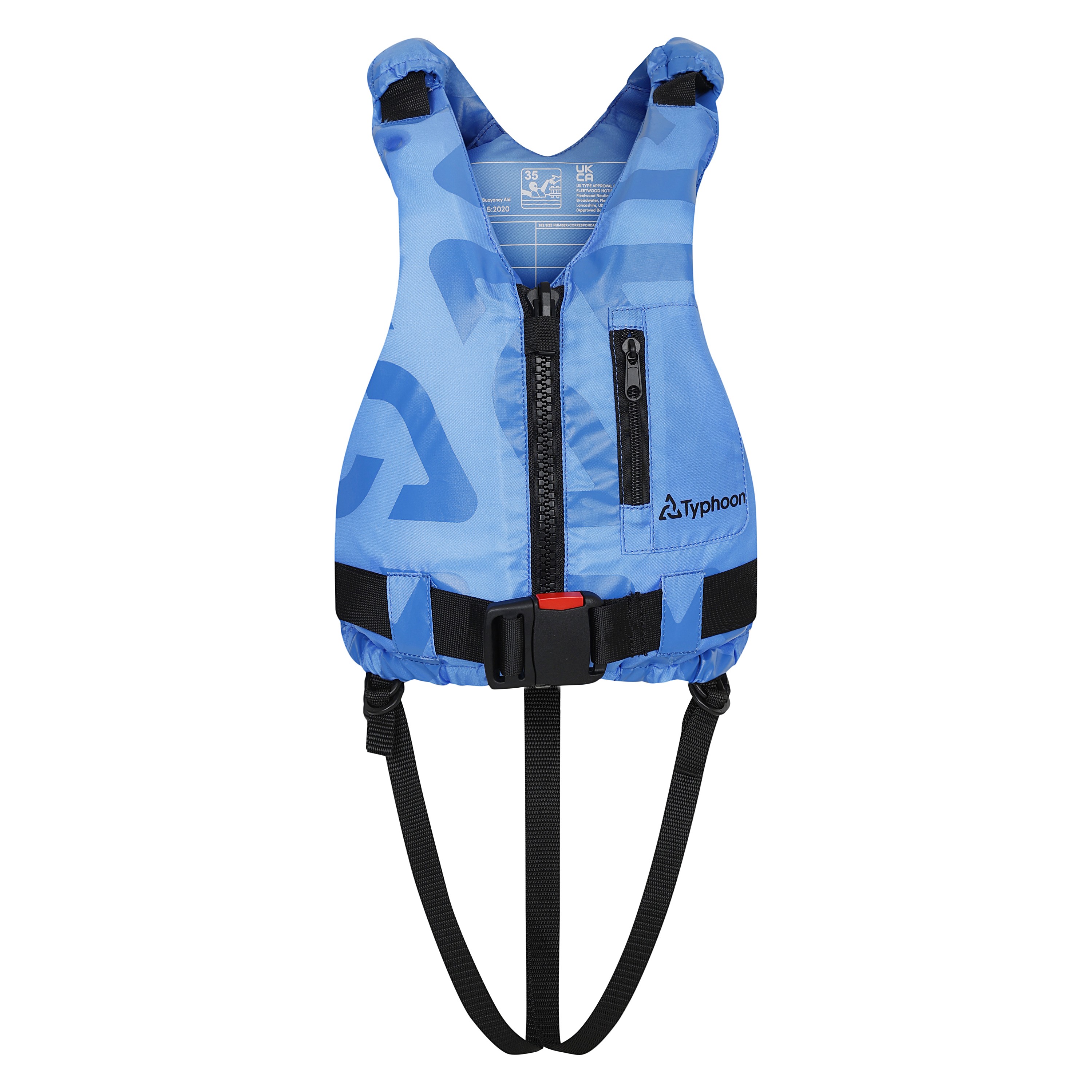 Gilet Typhoon Hudson 50N Bleu – Aide à la flottabilité sports nautiques ...