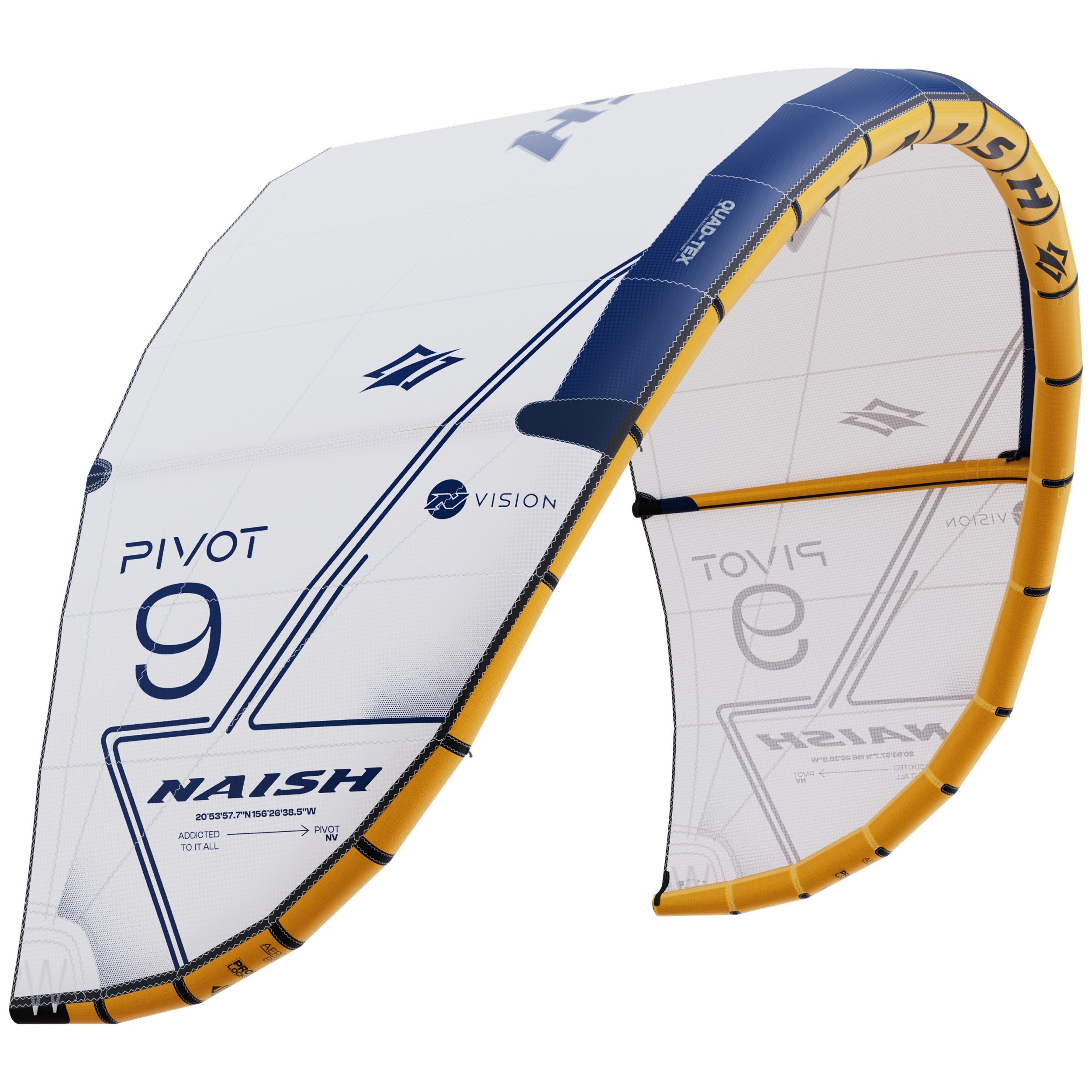 Naish Pivot Nvision 2026 – Aile de kite freeride et big air | Loisirs 3000