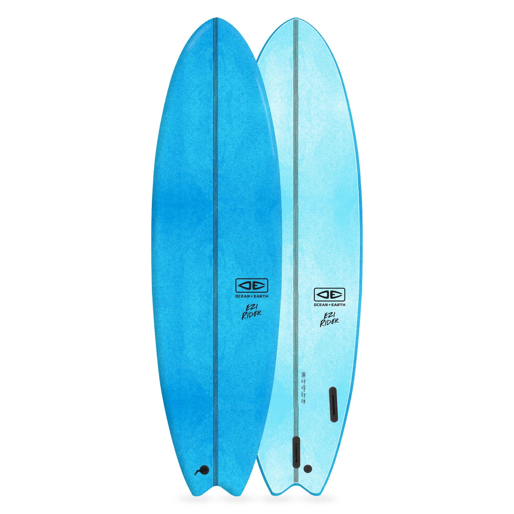 Planche de surf mousse Ocean and Earth Ezi-Rider 7'0 60L – Softboard ...