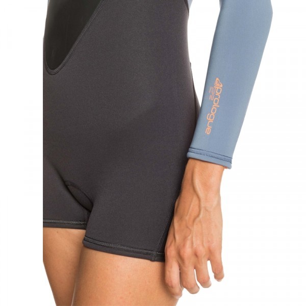 Shorty Roxy Prologue Manche Longue 2/2mm (femme) | Loisirs 3000